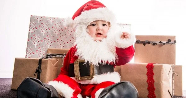 Child's Love - Cute Little Santa