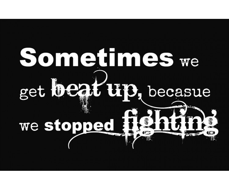 Fightback - Motivational | OshiPrint.in