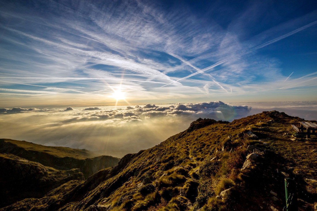 Dawning Sun In The Skies Poster - Nature | OshiPrint.in