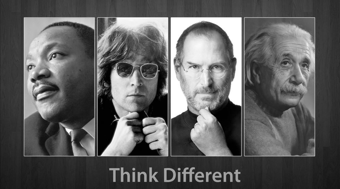 Think Different - Personalities | OshiPrint.in